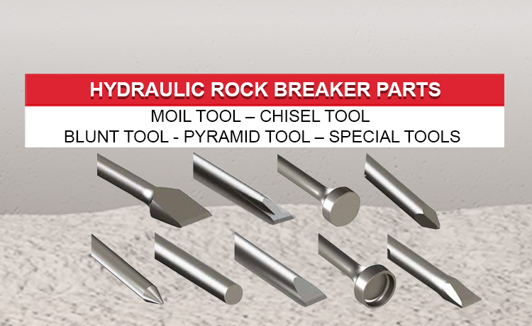 BP I Breaker Parts - Atlas Copco - Epiroc - Rammer - Furukawa - Krupp